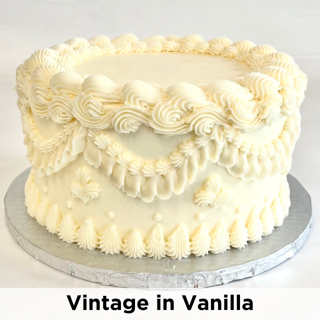 Premium Designs 8" Round Layer Cake - French Vanilla | The Cakery Bakery