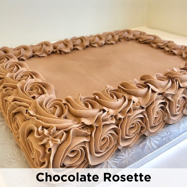 Sheet Cake - 1/2 Sheet Chocolate (12x16) | The Cakery Bakery