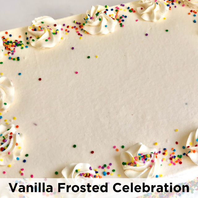 Sheet Cake - 1/2 Sheet Chocolate (12x16) | The Cakery Bakery