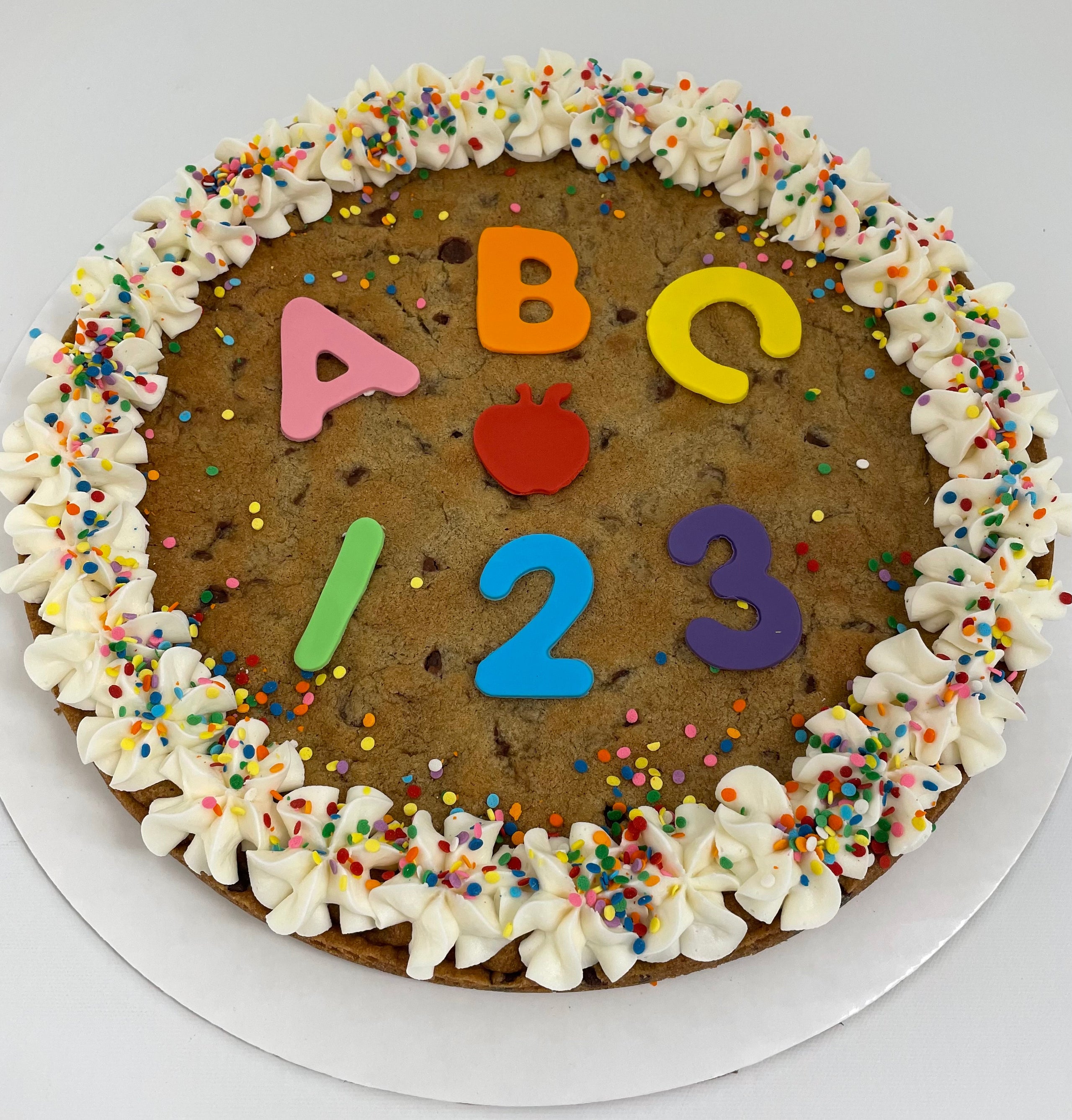 Back to School Cookie Cake | The Cakery Bakery